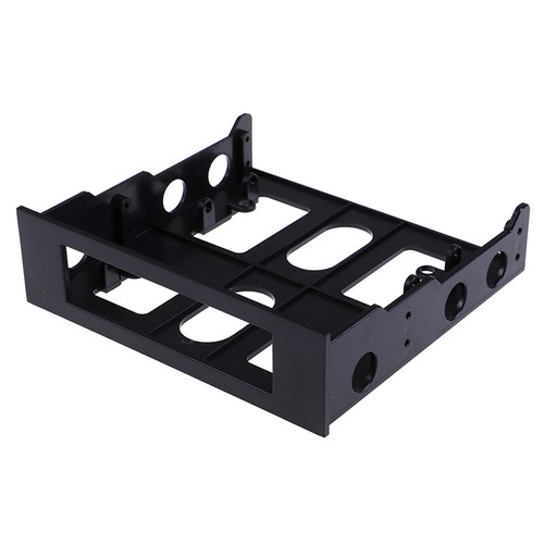 Black 3.5" to 5.25" Drive Bay Computer PC Case Adapter Mounting Brac O ...