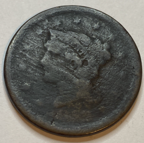 1852 - Braided Hair Large Cent - Exact Coin Imaged #LC297 | eBay