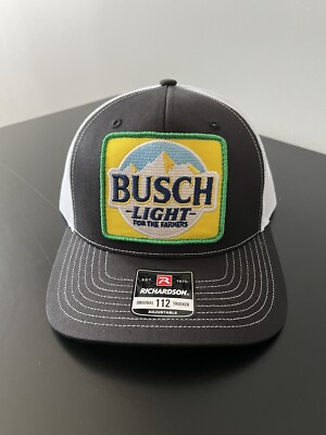 Busch Light For The Farmers Latte Trucker Hat Richardson 112 Cap ...