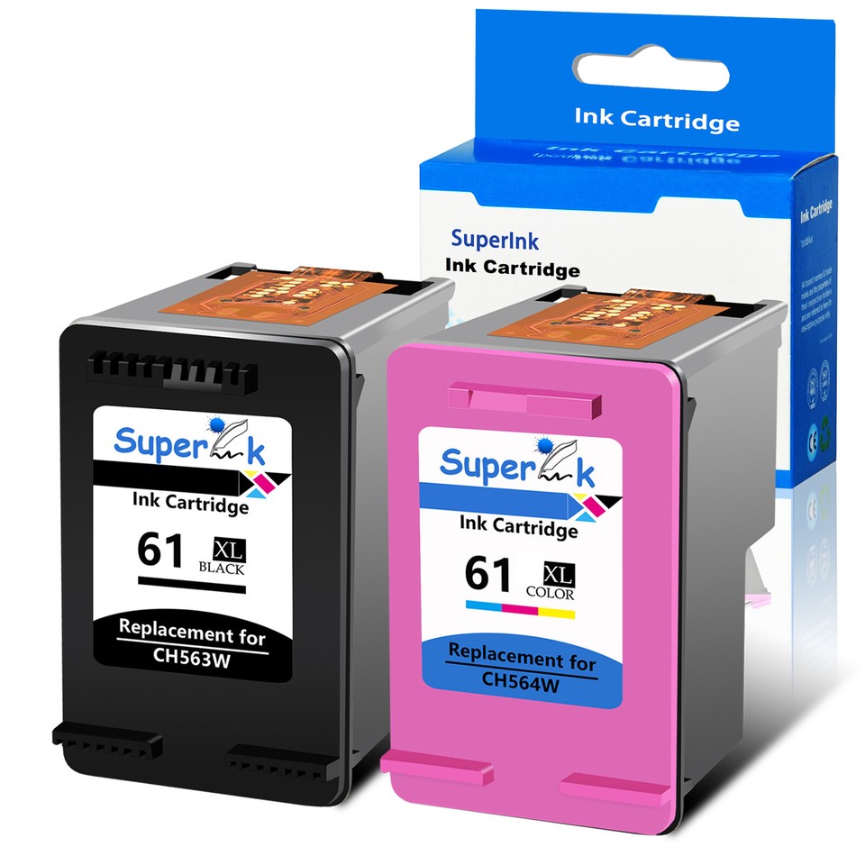 Compatible 61XL 61 XL Ink for HP ENVY 4500 4502 4505 5530 5535 Deskjet ...