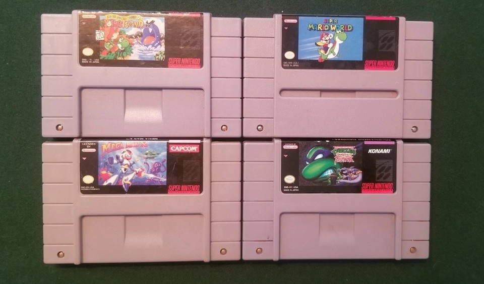 Super Nintendo 8 Game Lot - 8 SNES Cartridge Lot | eBay