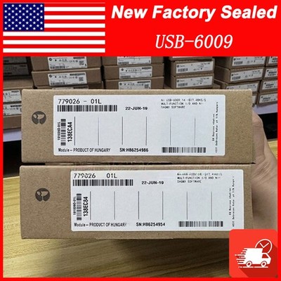 new National Instruments USB-6009 Data Acquisition Card, NI DAQ ...