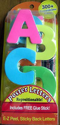 Royal Brites Project Works 2"x 2.5" Neon Repositionable Letters ...