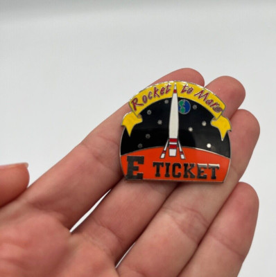 New Disney Rocket To Mars E Ticket Pin LE /100 Rare Disneyava ...