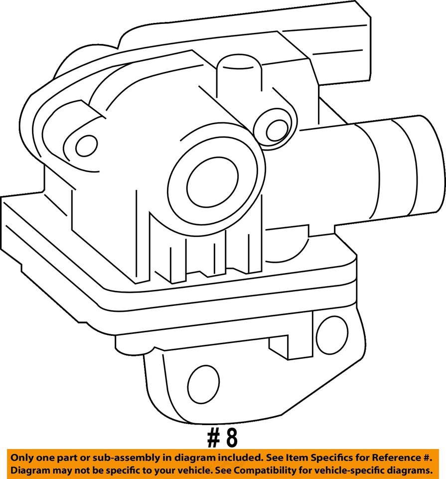 GM OEM A.I.R. System-Check Valve 12639108 | eBay
