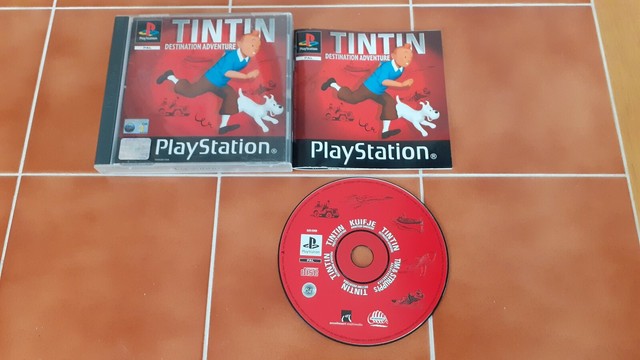 TINTIN Destination Adventure - Sony PlayStation 1 Game Ps1 Boxed RARE ...