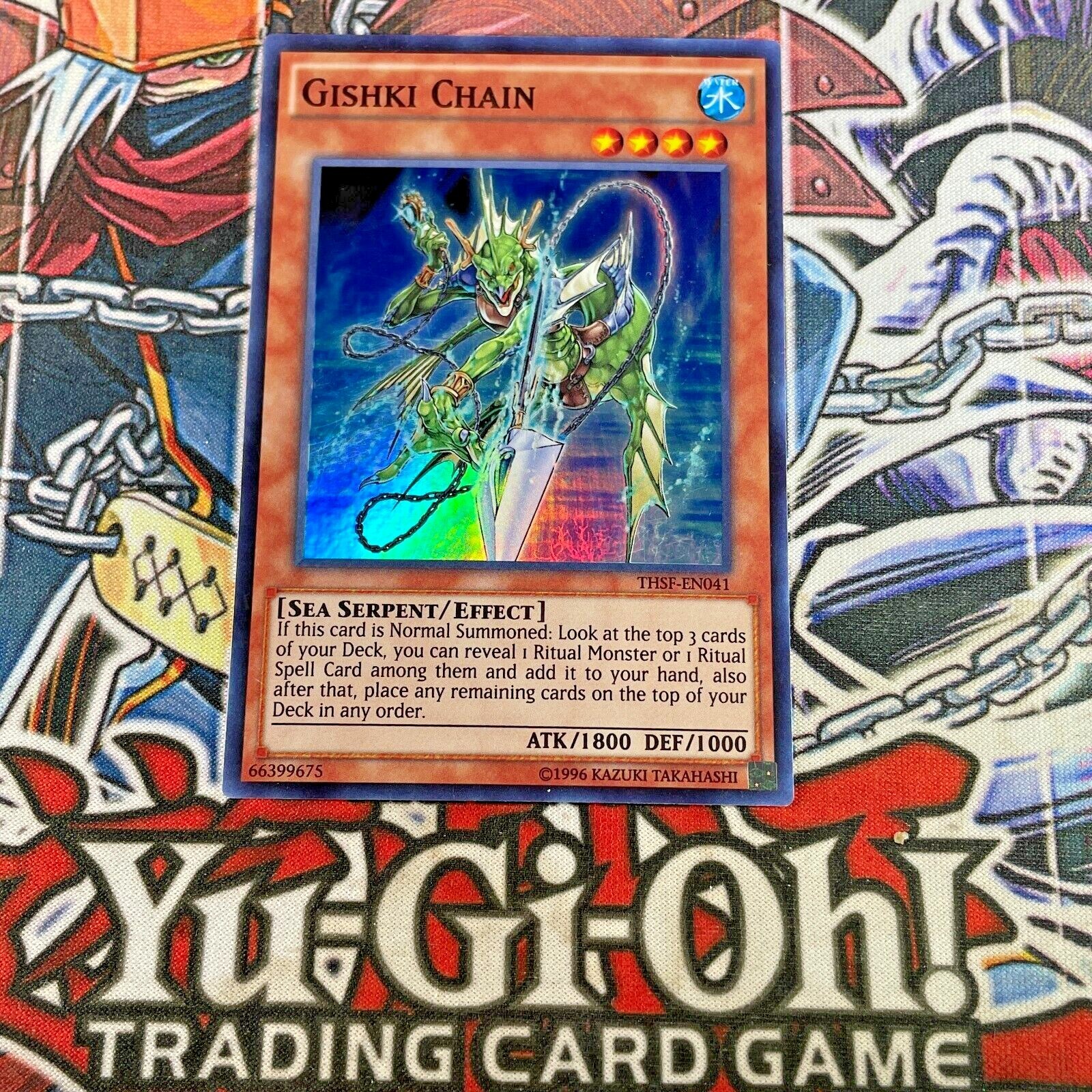 Gishki Chain *** THSF-EN041 | SUPER Unlimited Ed | YuGiOh! NM | eBay