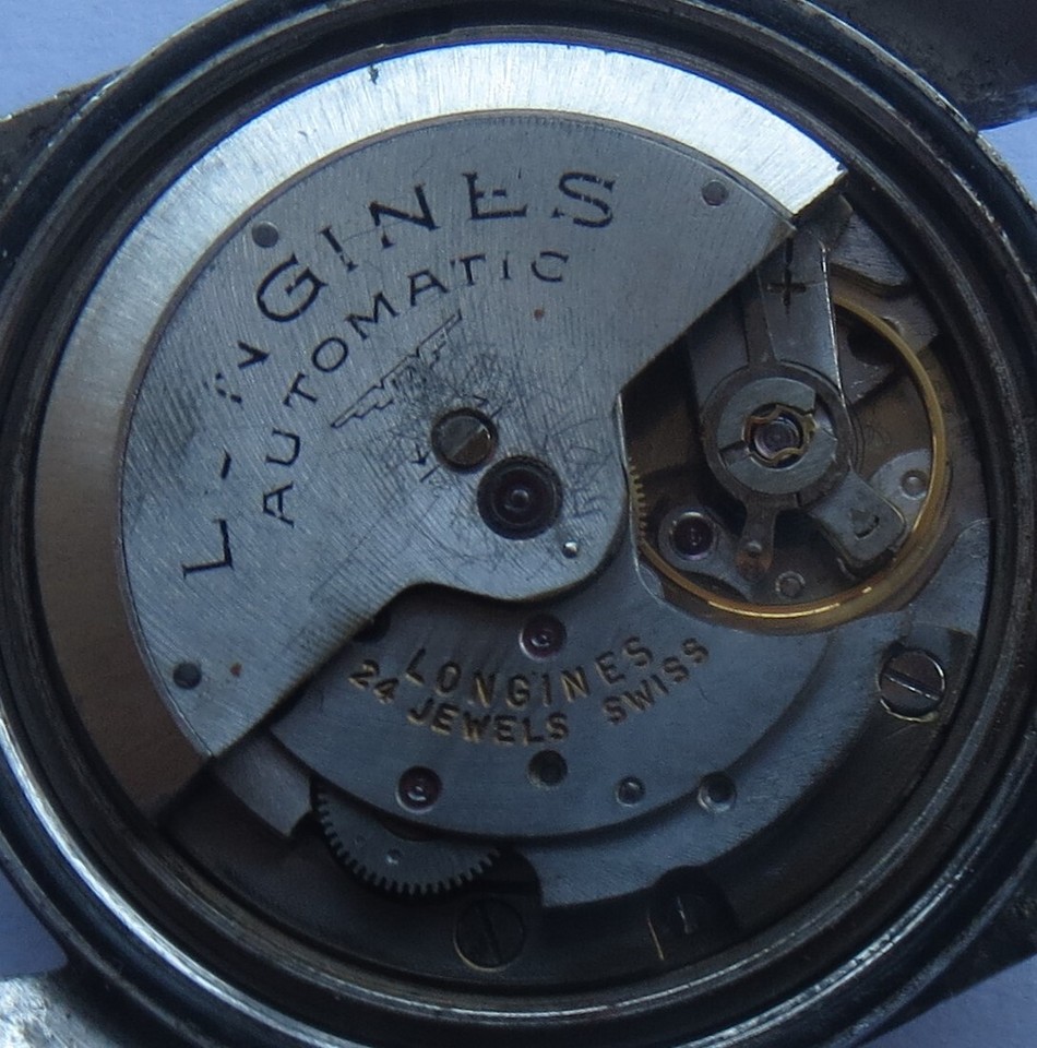 Longines Conquest Automatic Date mens wristwatch steel case screw back ...