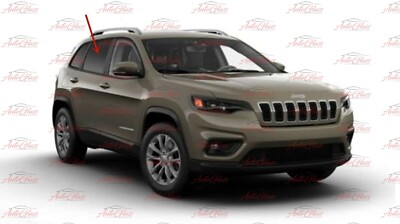 Fit 2014-2021 Jeep Cherokee Passenger Side Rear Right Door Glass Window ...