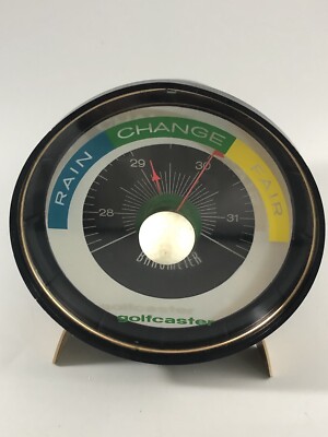 RARE VINTAGE REMEMBRANCE USA GOLF GOLFCASTER BAROMETER Gs3 | eBay