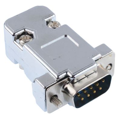 9-Way D Connector Plug Solder Lug + Metallised Hood Cover | eBay