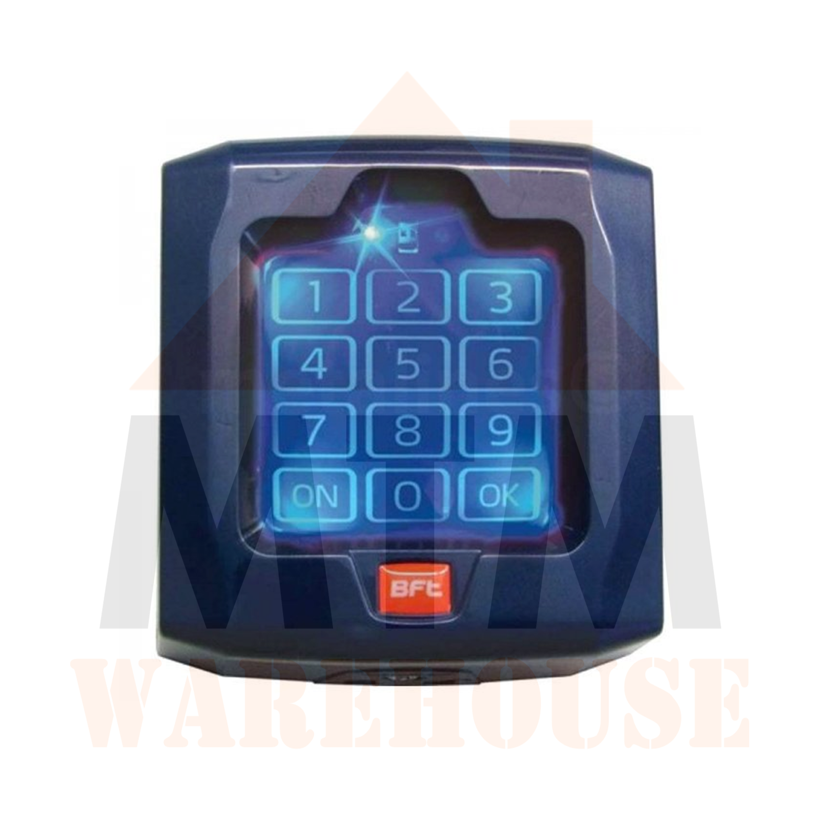 BFT Q.BO TOUCH Wireless Digital Touch Keypad Garage & Gate Access ...