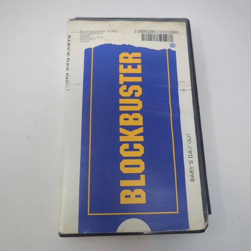Baby's Day Out 1994 VHS Blockbuster Video Clamshell | eBay