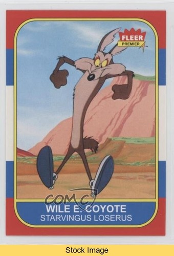 2024 Fleer Retro Looney Tunes 1986-87 Fleer Wile E Coyote #86F-1 READ ...