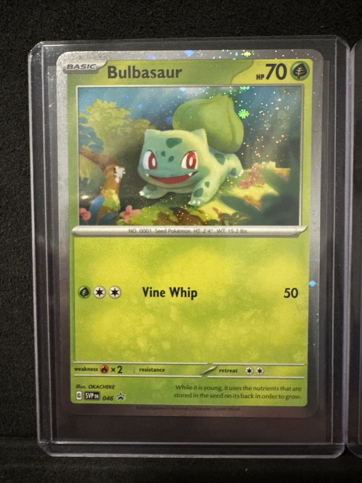 2023 Pokémon SVP EN SV Black Star Promo 046 Bulbasaur 047 Charmander 151 Poster | eBay