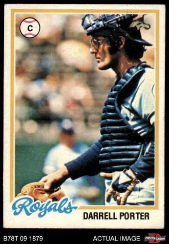 1978 Topps #19 Darrell Porter Royals 3 - VG | eBay
