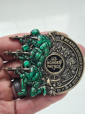 🔥RARE /SOUGHT AFTER🔥USBP US Border Patrol Challenge Coin Aztec | eBay