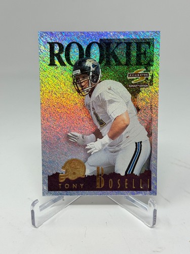 1995 Pinnacle Football Tony Boselli Ground Zero Parallel Rookie RC Card ...