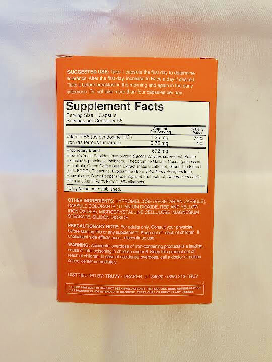 Truvy TRU+ & VY **NEW** Formula Weight Loss-4 Week (TruVision TruFix ...