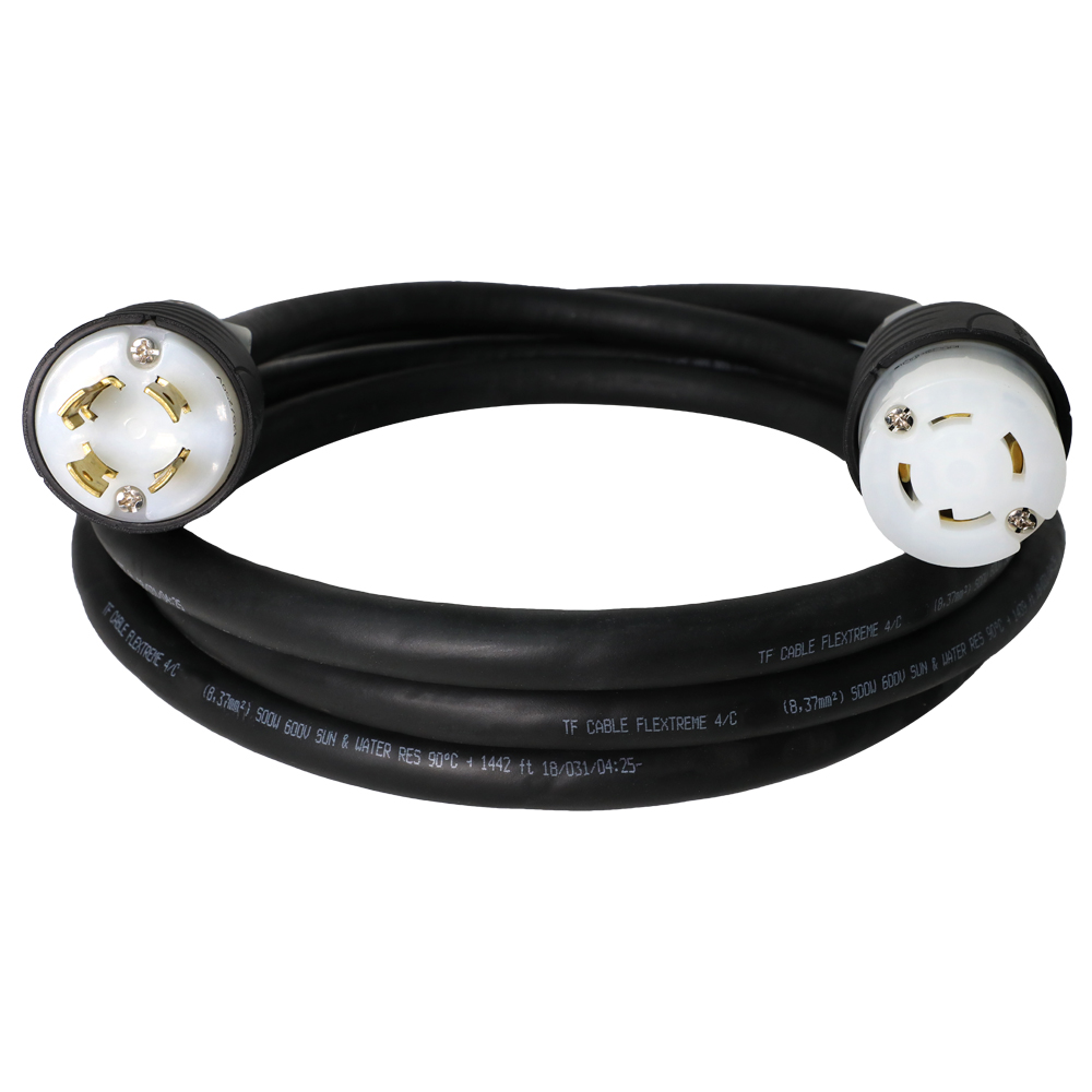 Iron Box 30A 125/250V 10AWG Extension Cord - 50ft (IBX-5805-50) for ...