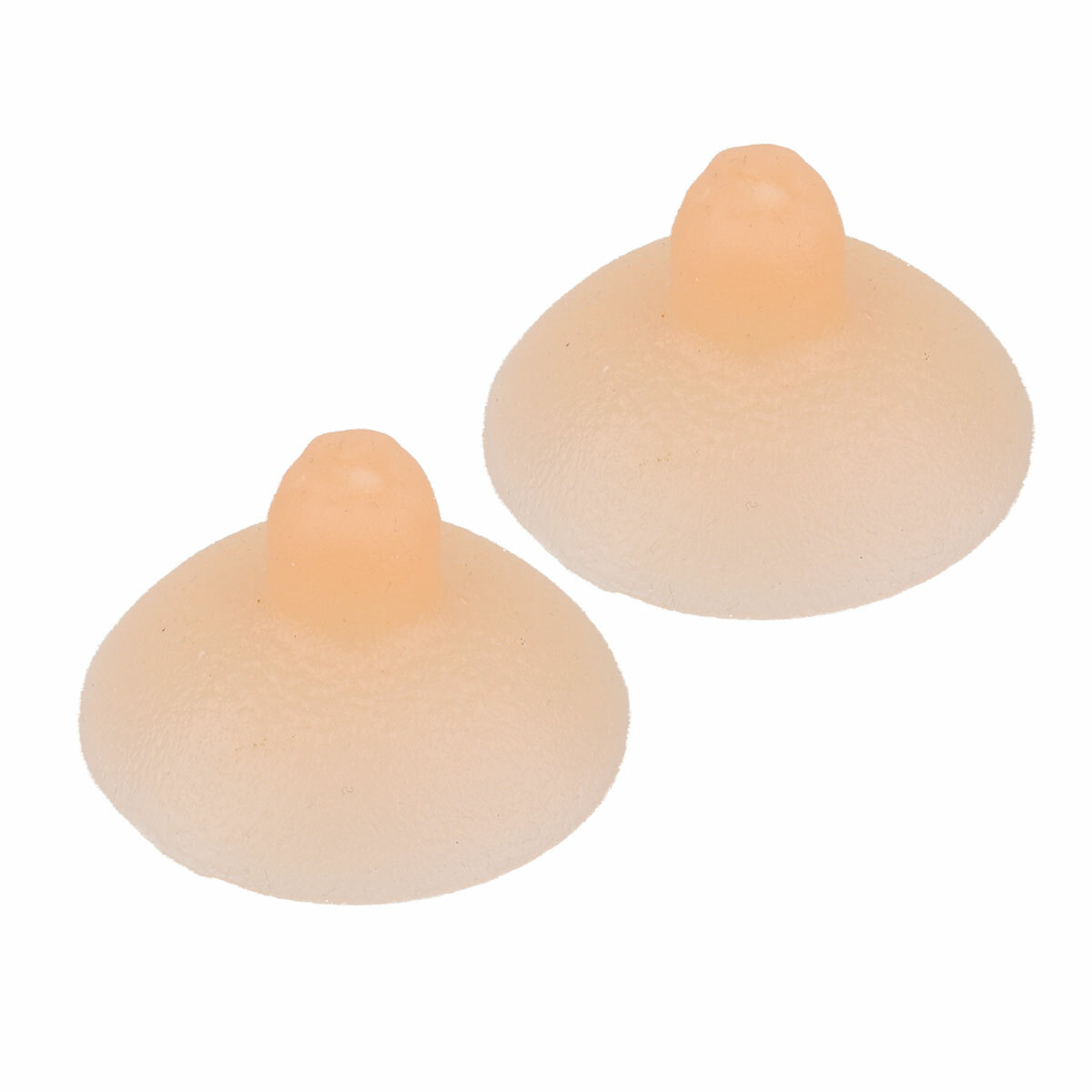 2x Women Self-adhesive Silicone Nipples Breast Form Enhancer Fake Boob ...