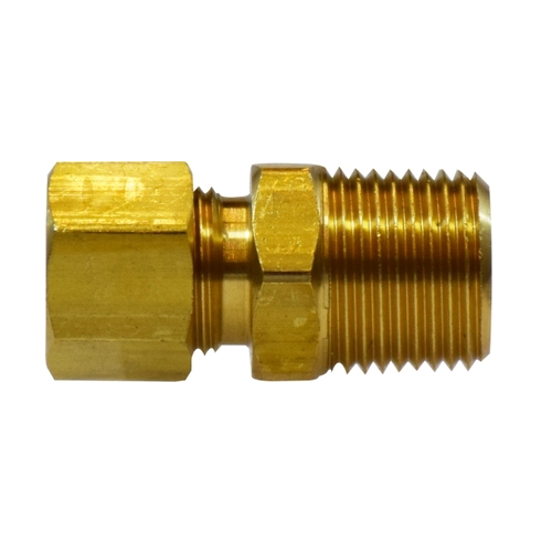 5/16" X 1/4" Comp X Mip Adapter Brass Fittings 18184 (Pack Of 10) | eBay