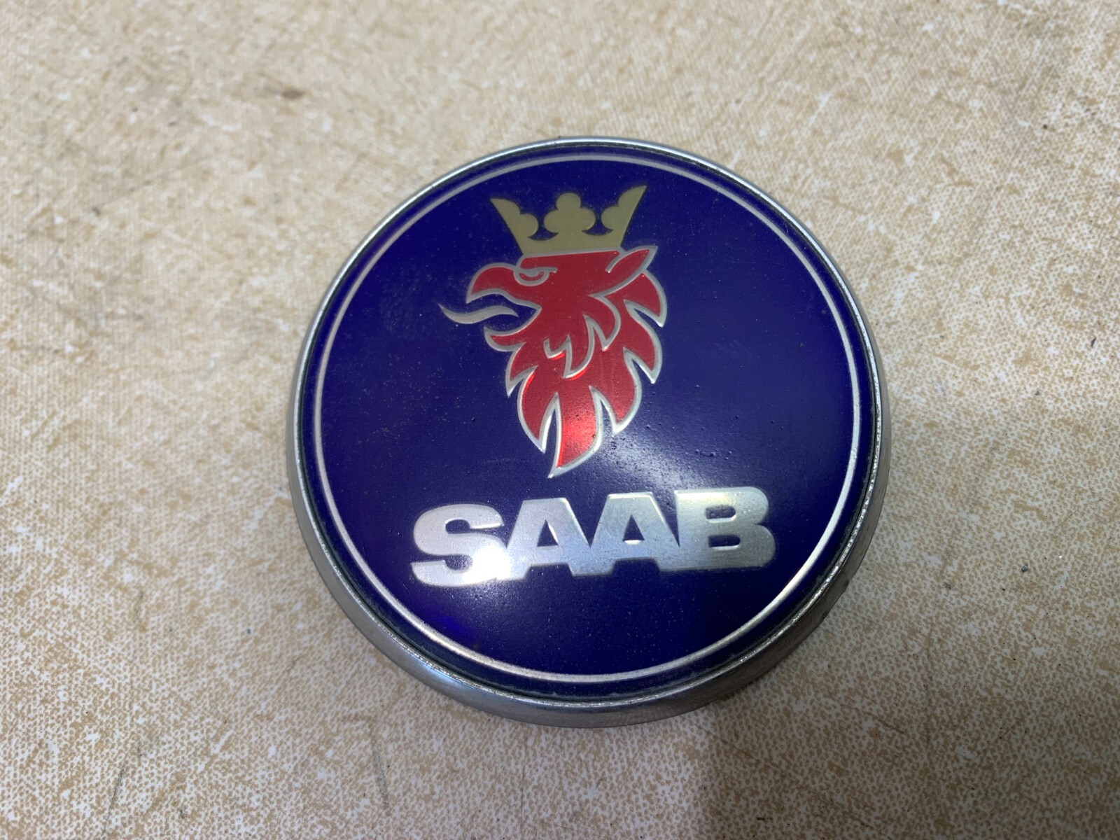Saab Hood Emblem 9 3