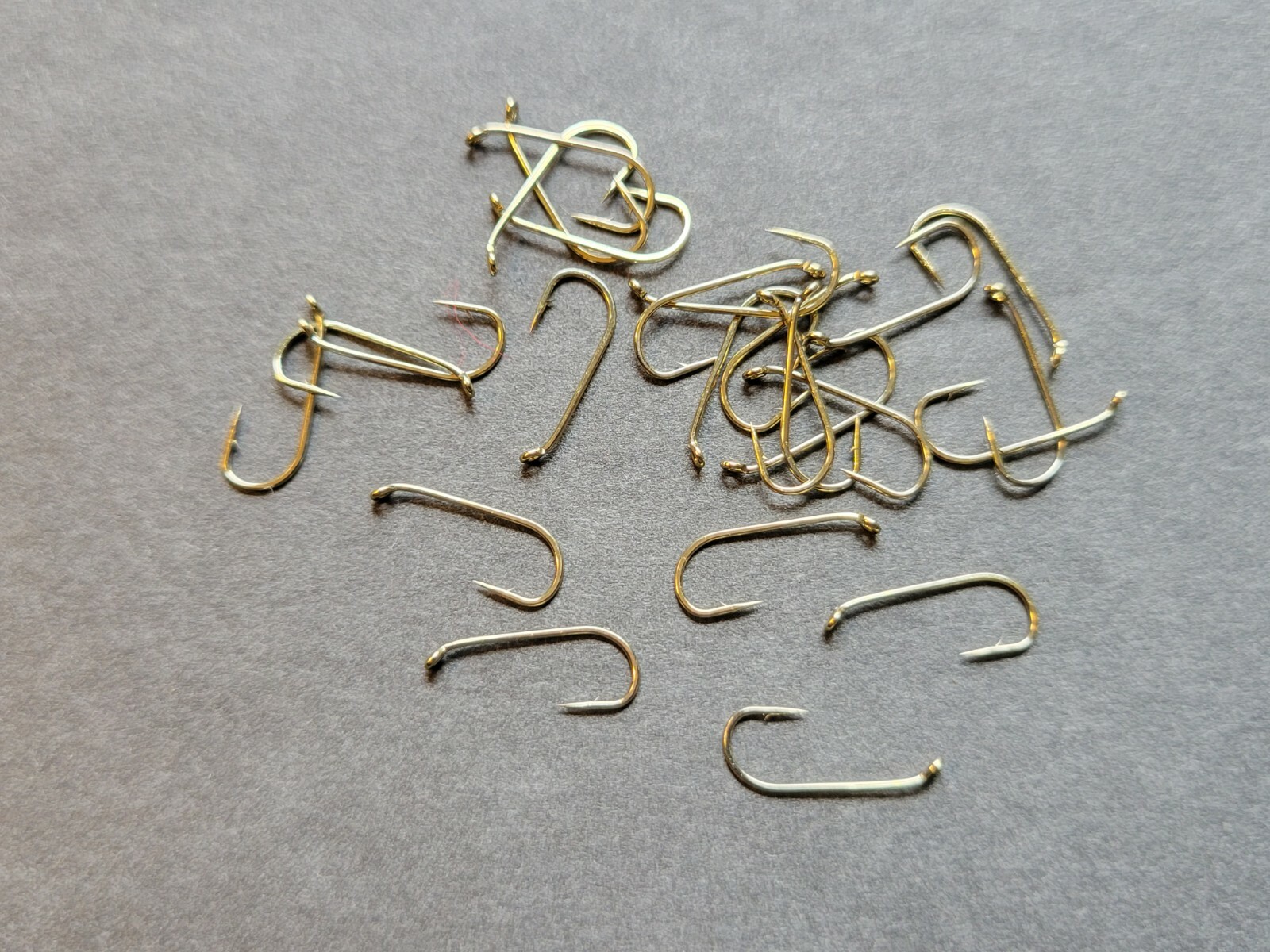 Pack of 25, Premium Korean Size 14, Dry Fly Tying Fishing Hooks | eBay