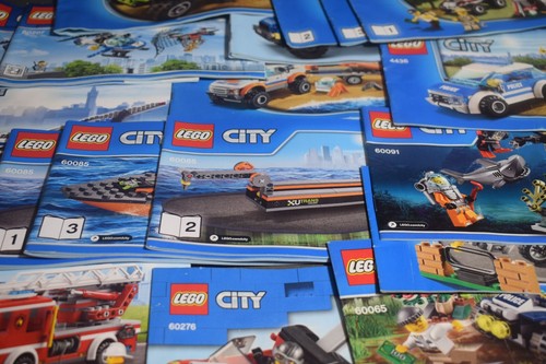 Lego Instruction Manuals from Lego City Sets | eBay