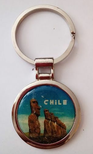 Chile Keychain Moai Isla de Pascua | eBay