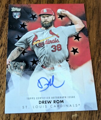 2024 Topps #BSA-ROM Drew Rom Baseball Stars Auto #'d /199 CARDINALS | eBay