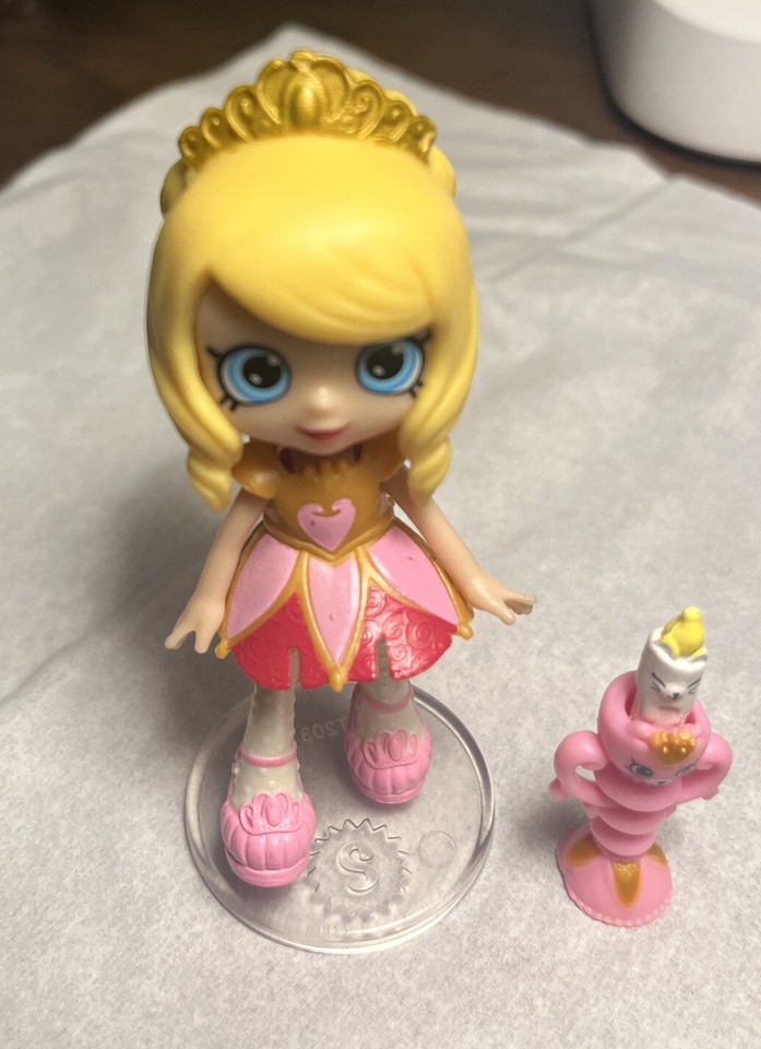 Shopkins Happy Places Kitty Dinner Party Tiara Sparkles Doll + 2 ...