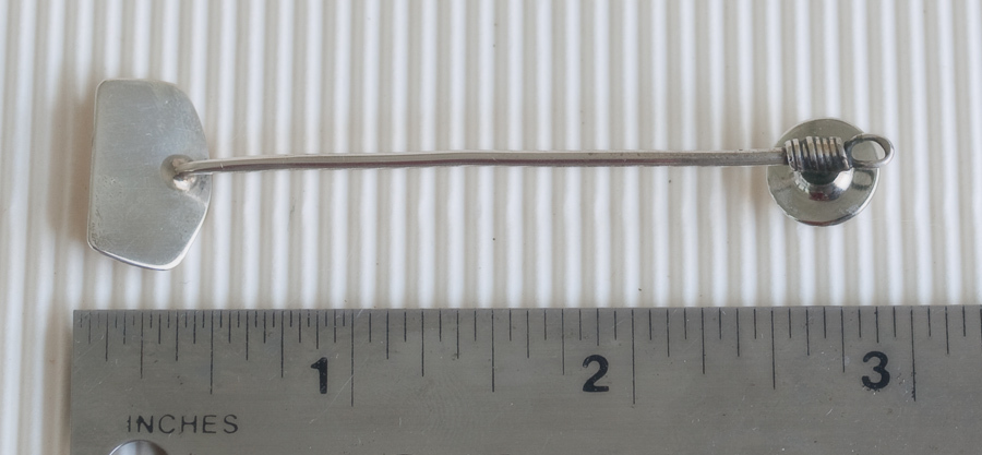 Garden Hoe Pin by Sue Sachs ~ Sterling Silver ~ ~ REDUCED PRICE | eBay