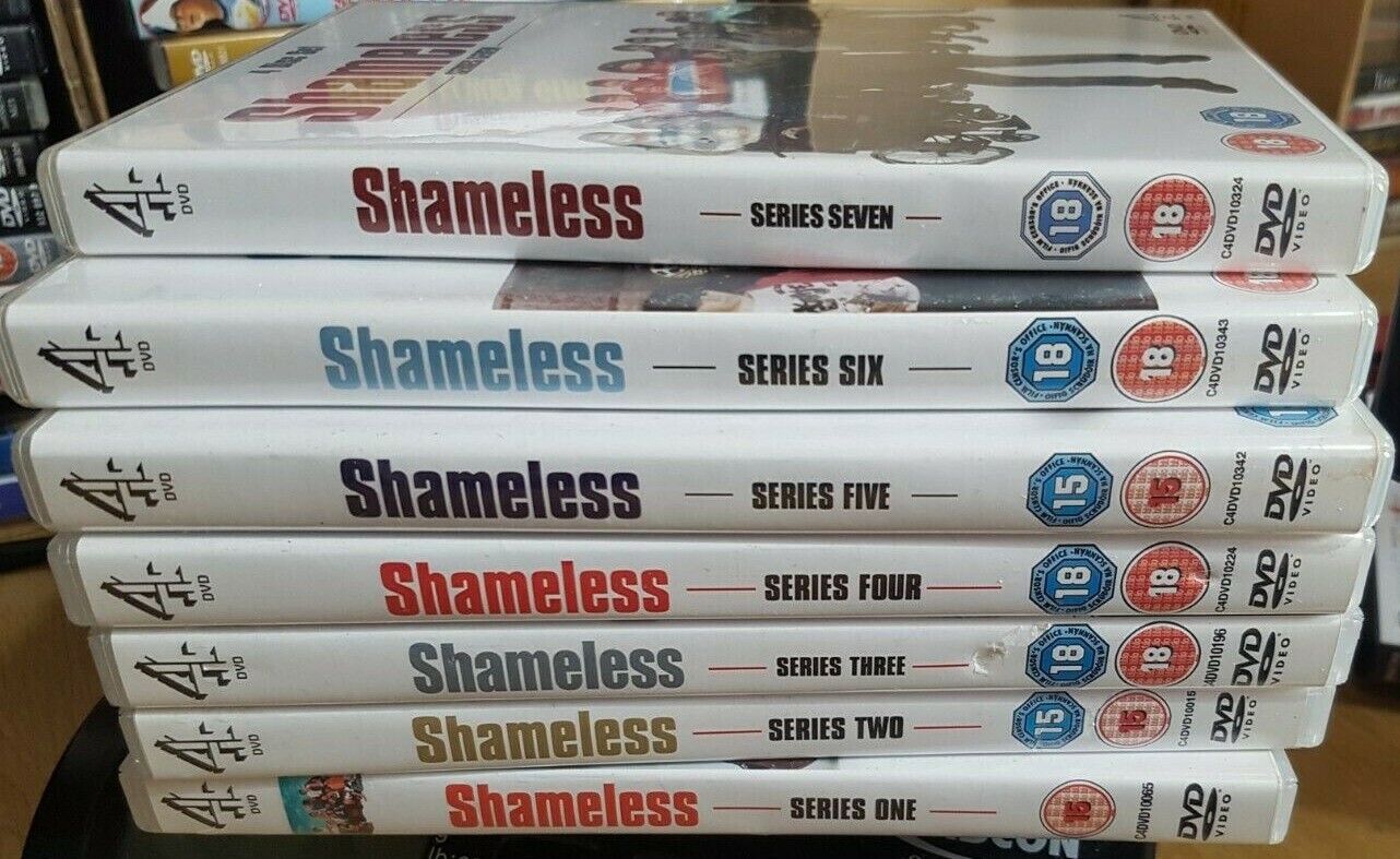 SHAMELESS VARIOUS SERIES 1 2 3 4 5 6 7 DVDS (DROP DOWN MULTI DISCOUNT ...