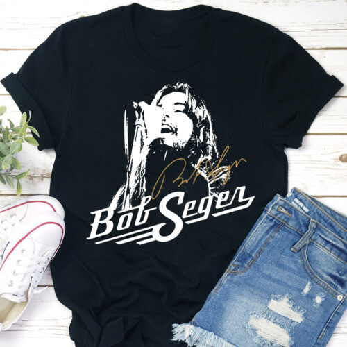 BOB SEGER signature T-shirt Tee Men All Size | eBay
