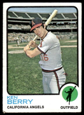 1973 Topps Ken Berry #445 California Angels Baseball Card | eBay