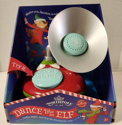 Hallmark Northpole Dance Like An Elf Christmas Music Player Toy MJW1027 ...