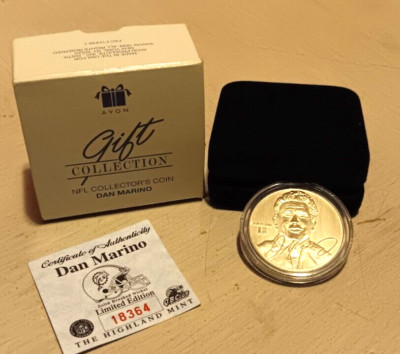 Highland Mint Dan Marino Miami Dolphins Nickel Coin Limited Edition ...