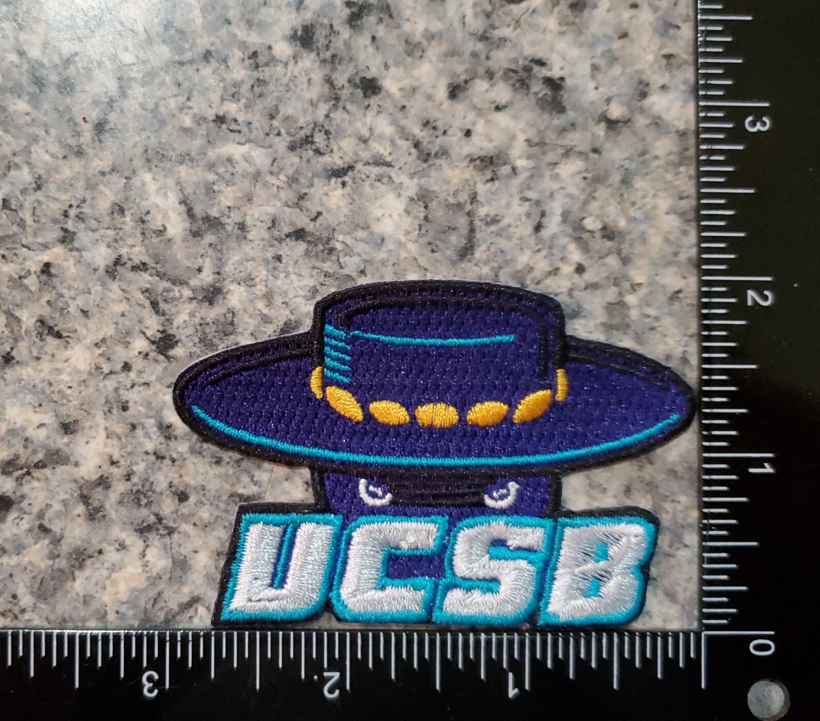 UCSB Gauchos Vintage Style Patch. Embroidered. Iron On. 3"x2" | eBay