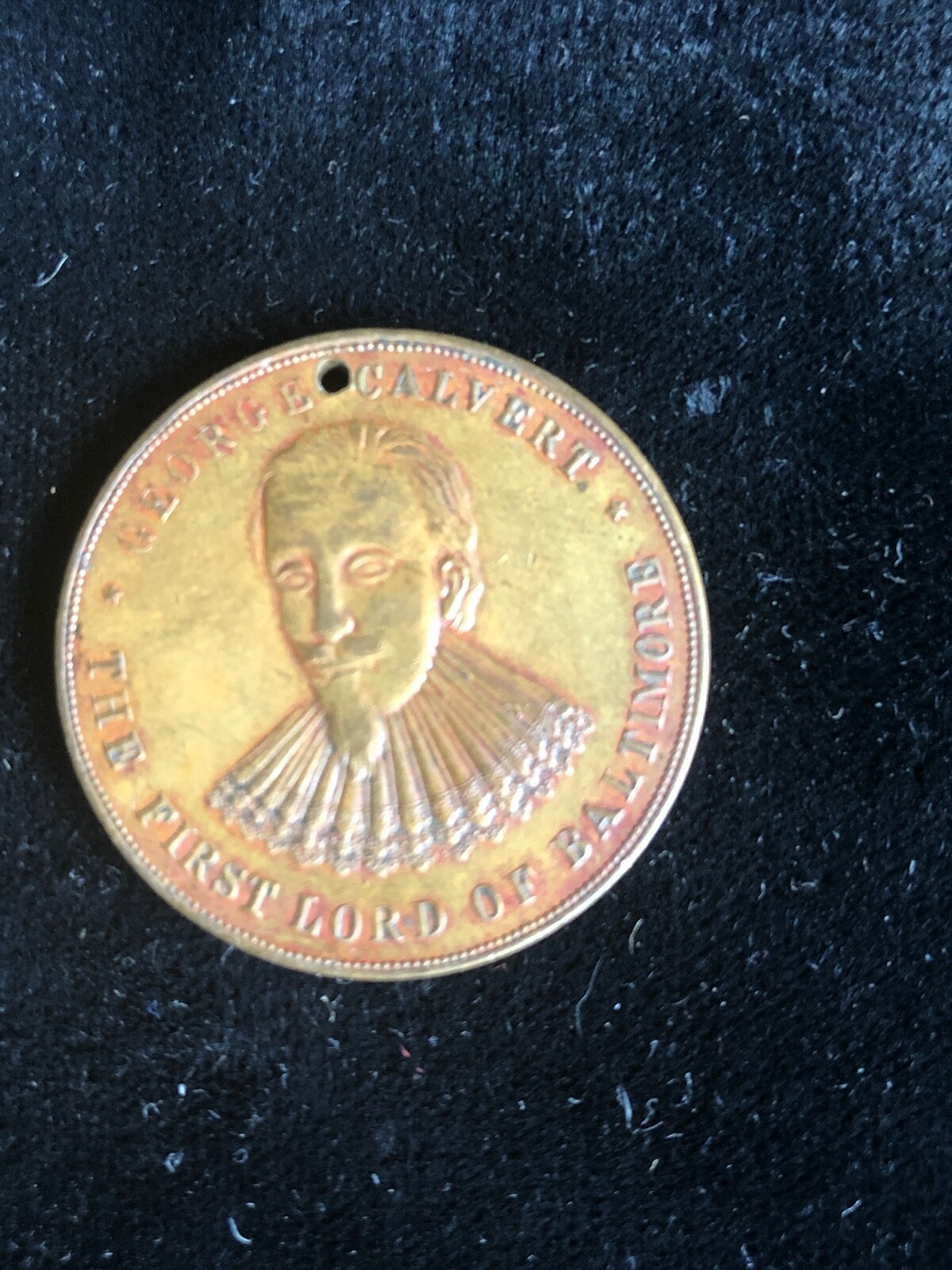 1880 150TH ANNIVERSARY FOUNDING OF CITY BALTIMORE U.S. MERCHANT TOKEN ...