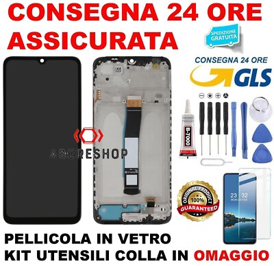 DISPLAY LCD FRAME XIAOMI REDMI 10C 220333QAG 220333QBi 220333QNY TOUCH ...
