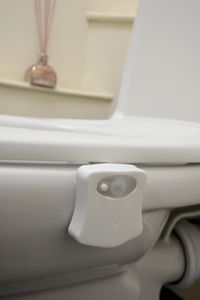 Toilet Bowl UK Loo Light Motion Operated LED Safe BOAT CARAVAN VW ...