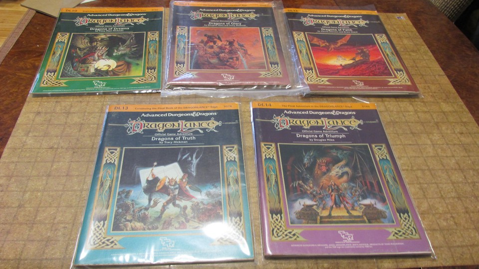 AD&D Dragonlance adventure modules DL 1-16 DLE DLS DLA more free ...