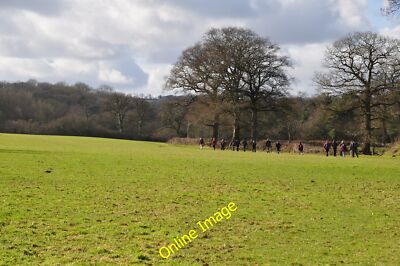 Photo 6x4 Mid Devon : Grassy Field Holcombe Rogus Looking ahead towards ...