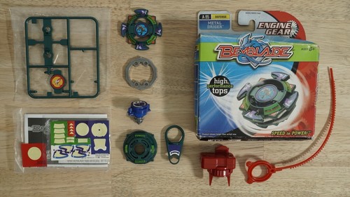 100% Complete In Box - 2005 Hasbro Beyblade G-Revolution A-95 Metal ...