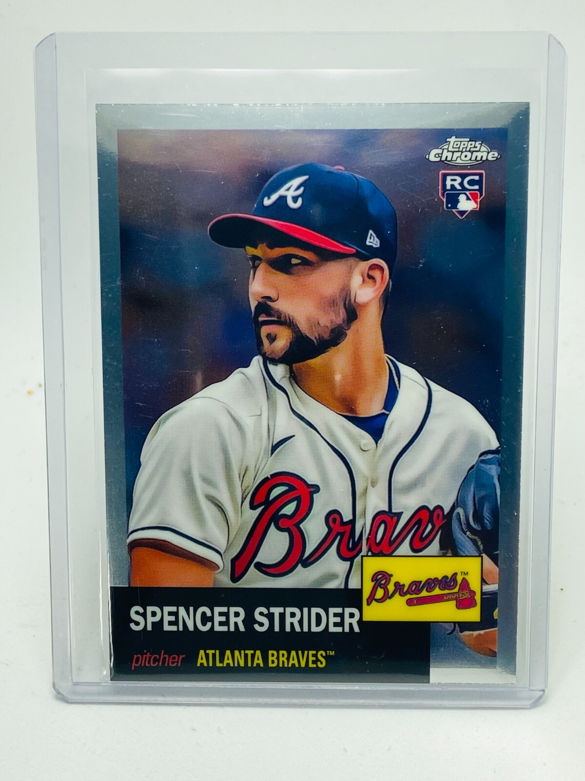 2022 Topps Chrome Platinum Anniversary Spencer Strider RC 186 | eBay