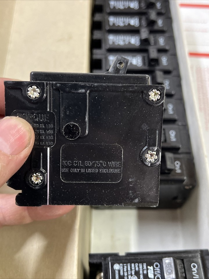 Lot/39 T&B 25A 40A 50A 60A 1P TYPE TB CIRCUIT BREAKER/s TB160 TB125 ...