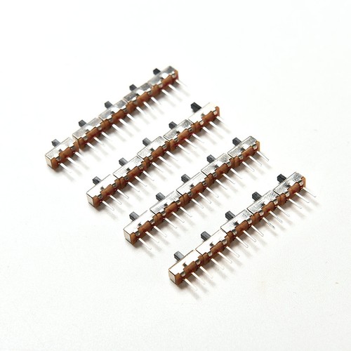 60x SS12D00G4 SPDT 1P2T 2 Position 3 Pin PCB Panel Vertical Slide ...