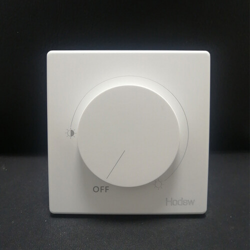 Wall Mounted Infinite Dimmer LED Light 86 Dimmer Controller Knob Switch ...