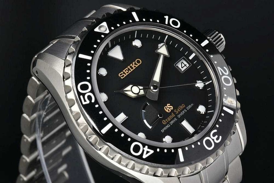 GRAND SEIKO Spring Drive Diver's Watch Master Shop Limited Edition 9R65 ...